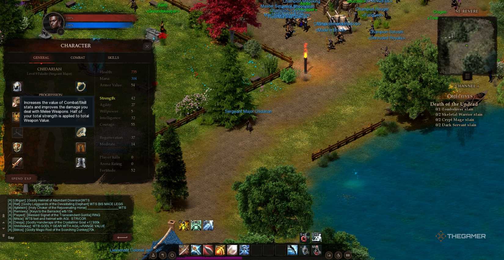 Which Attributes To Pick For Each Class In Dreadmyst