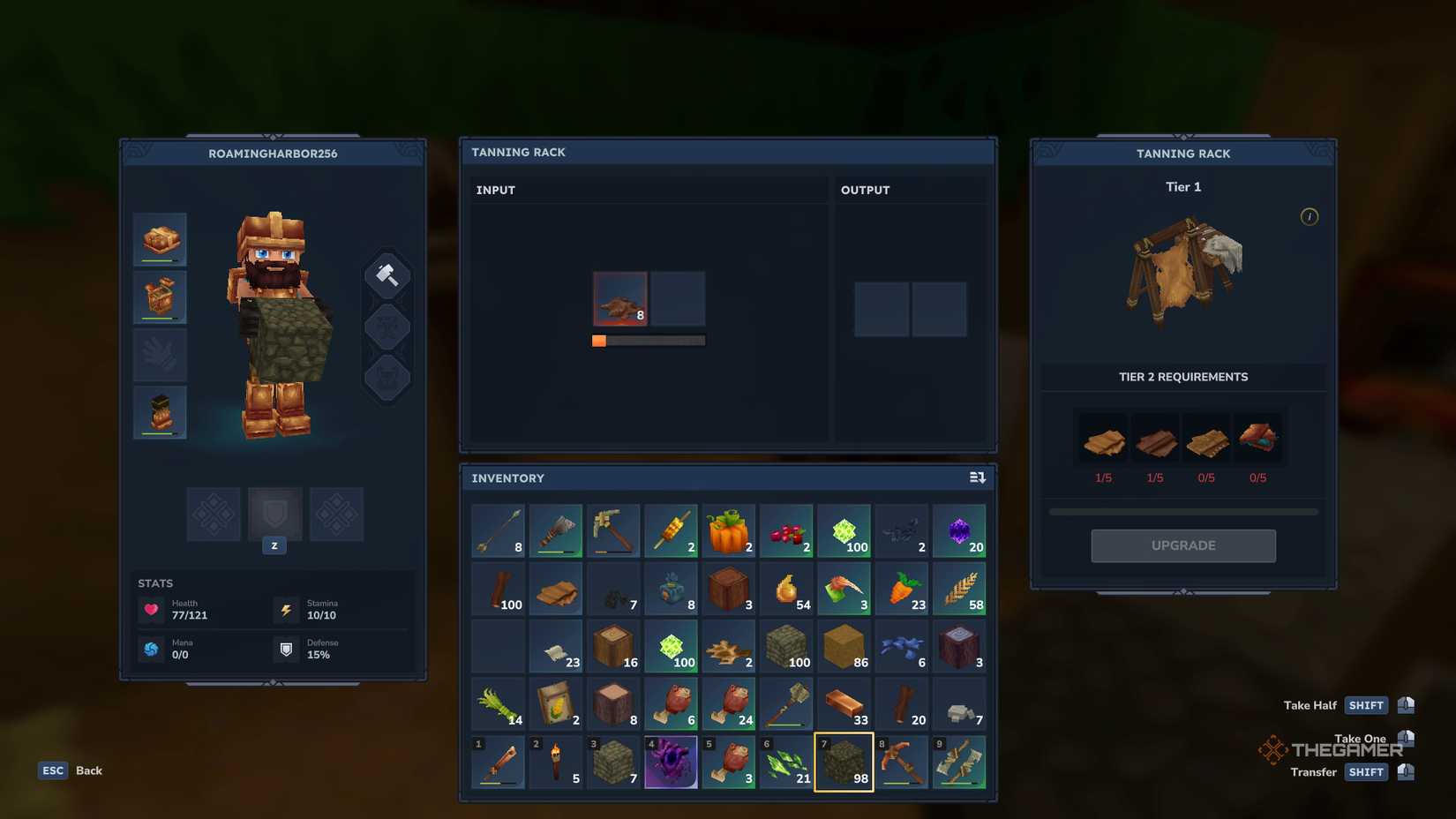 How To Get Light, Medium, And Heavy Leather In Hytale