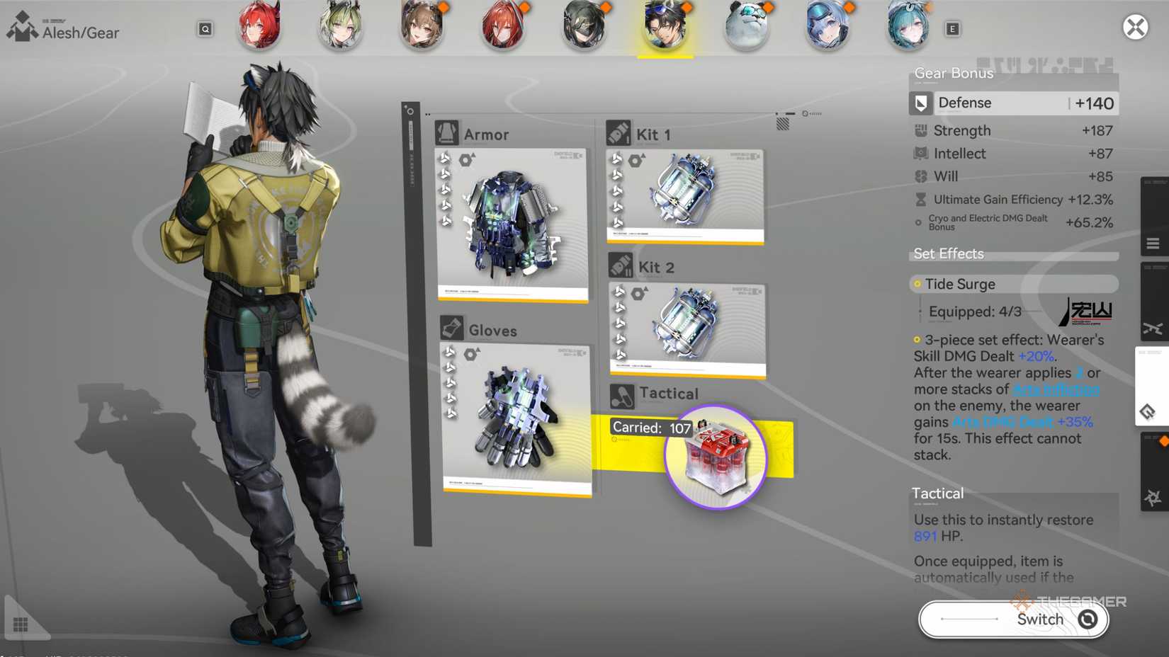 The Best Alesh Weapons, Gear, And Teams In Arknights: Endfield