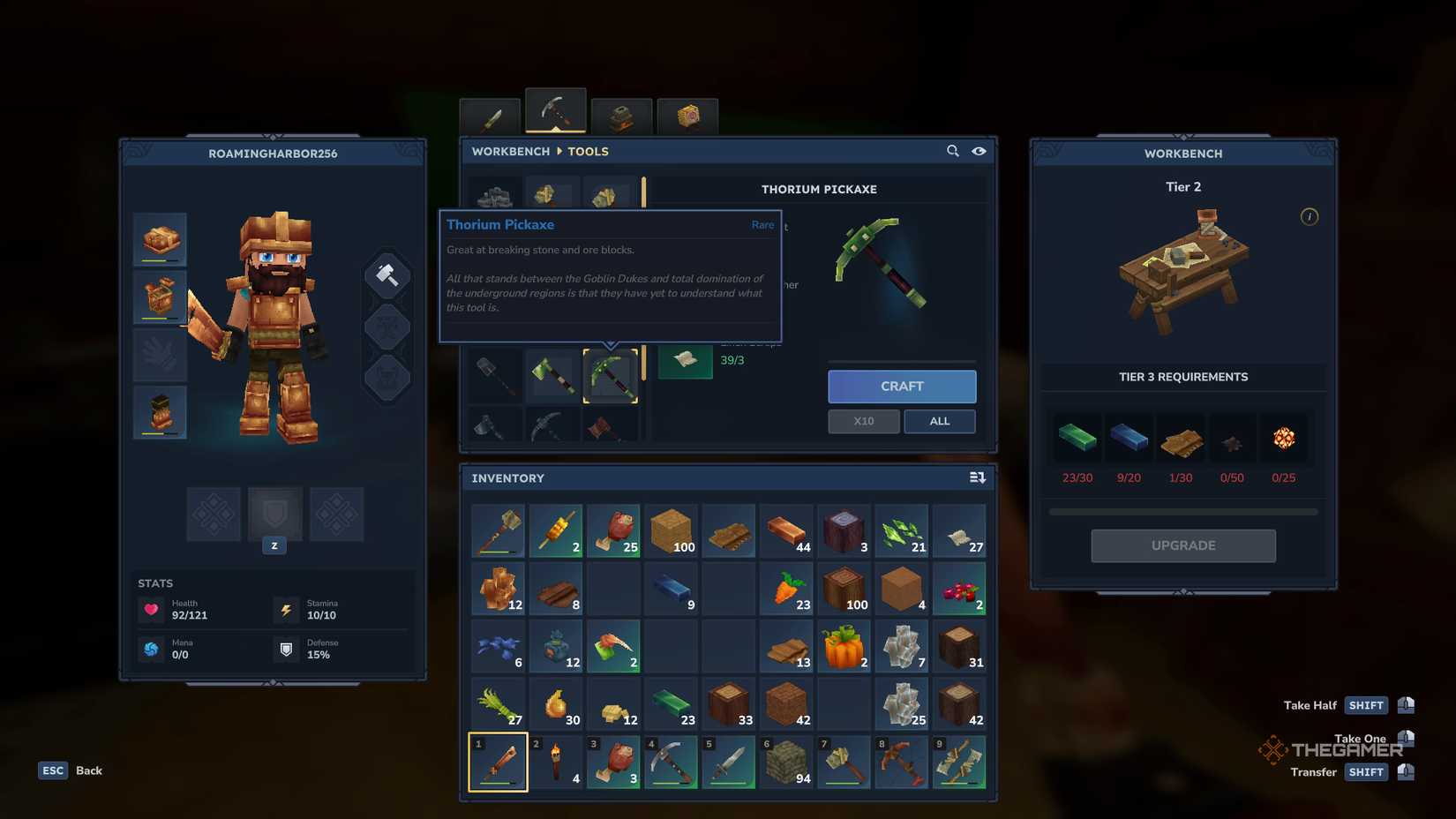 How To Craft And Use Thorium Ingots In Hytale