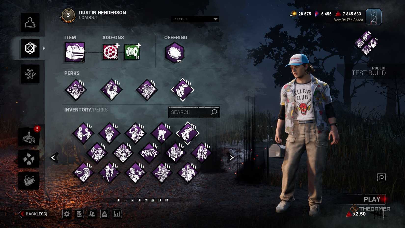 Best Perk Builds For Dustin In Dead By Daylight
