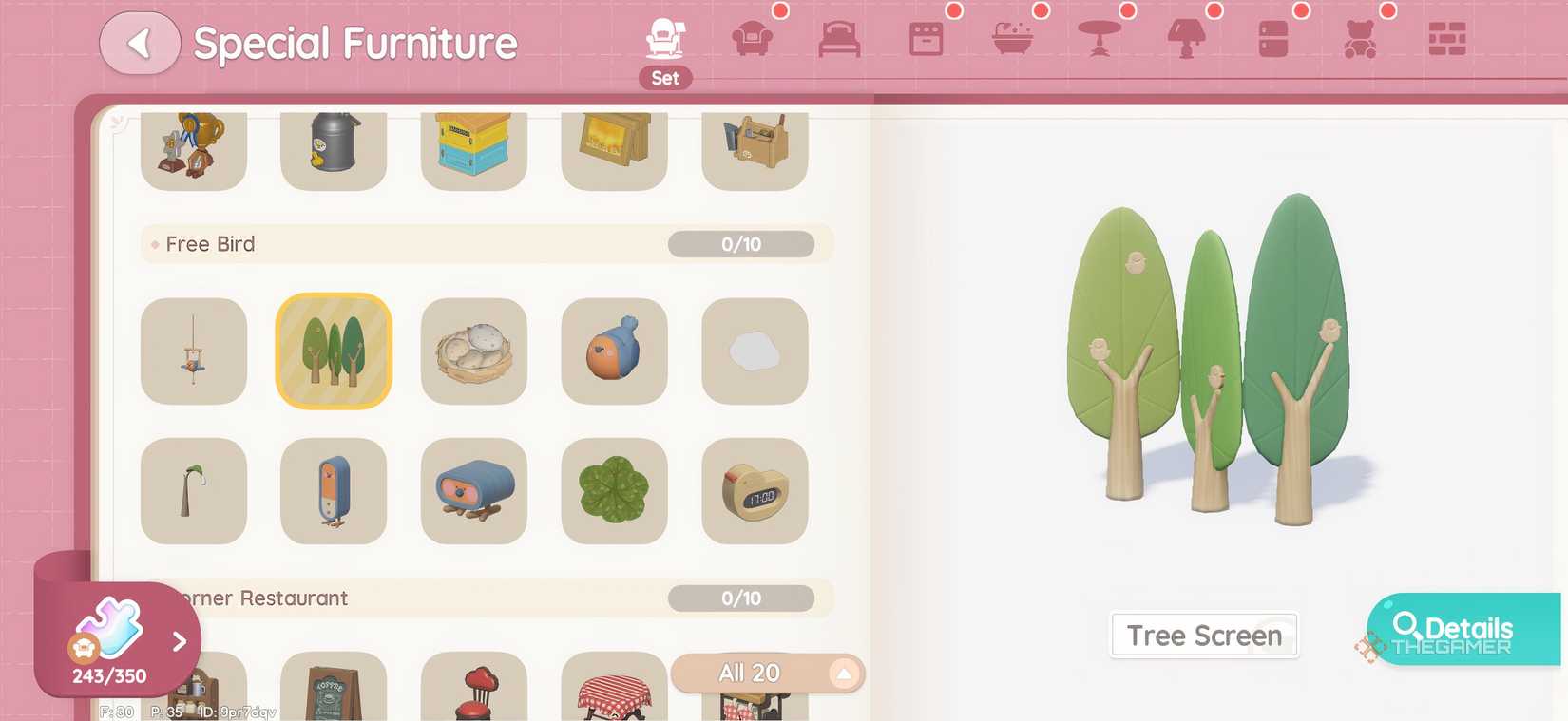 All Special Furniture Sets And How To Get Them In Heartopia