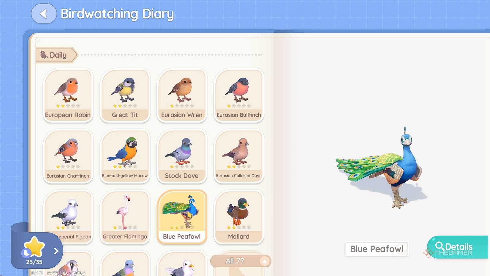 All Birds And Where To Find Them In Heartopia