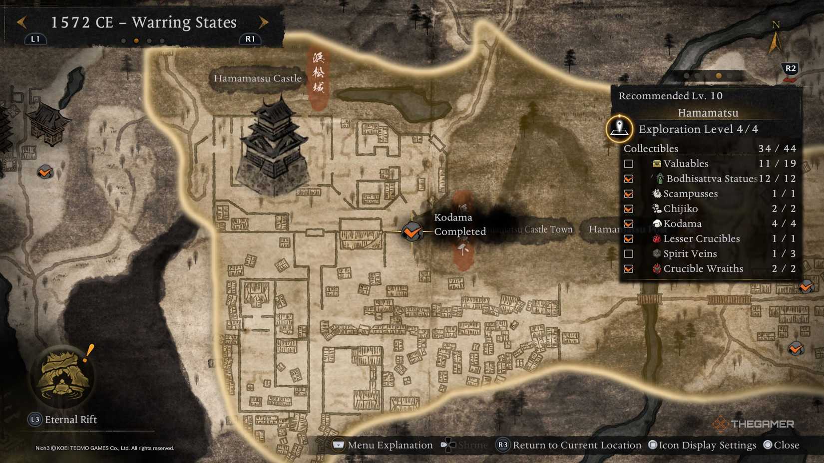 How To Find Every Warring States Kodama In Nioh 3