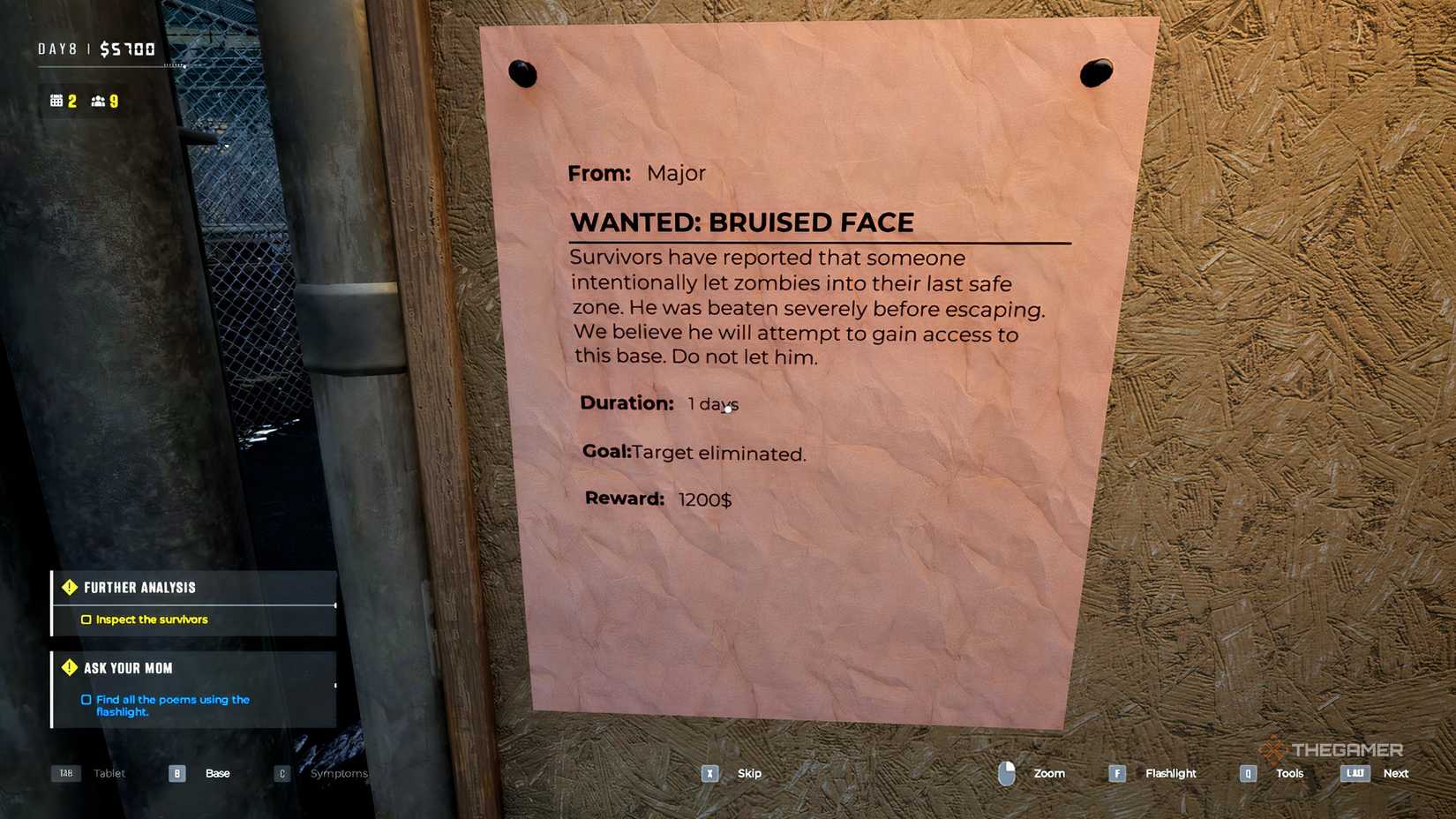 How To Find The Bruised Face Man In Quarantine Zone: The Last Check