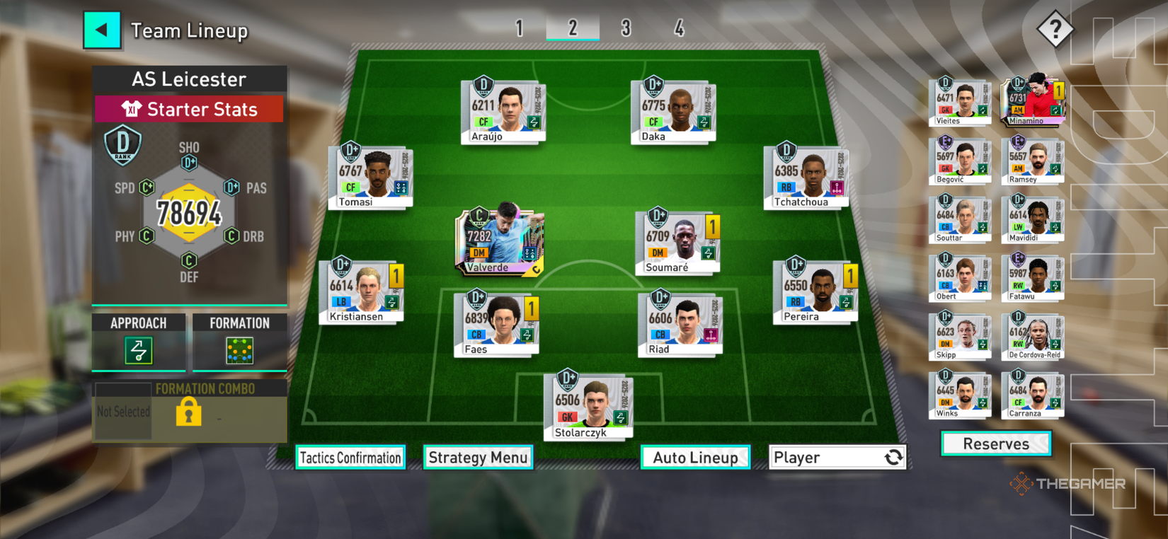 The Best Formations To Use In Sega Football Club Champions