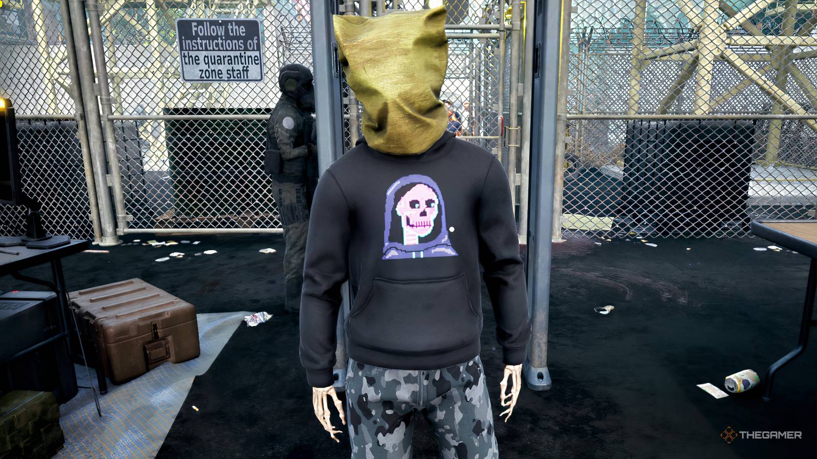 DieDevDie The Skeleton And Other Easter Eggs In Quarantine Zone: The ...