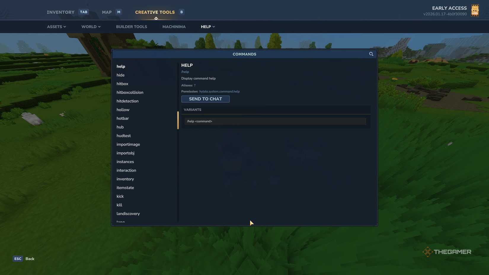 All Server Commands And How To Use Them In Hytale