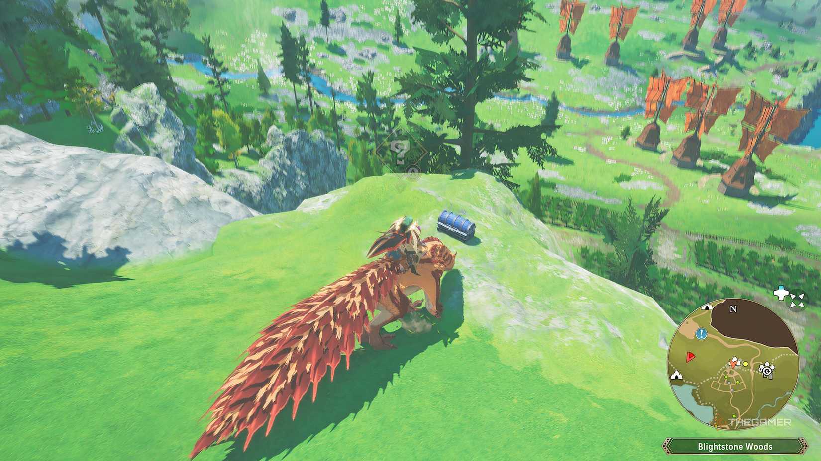 Where To Find All Treasure Chests In Azuria In Monster Hunter Stories 3