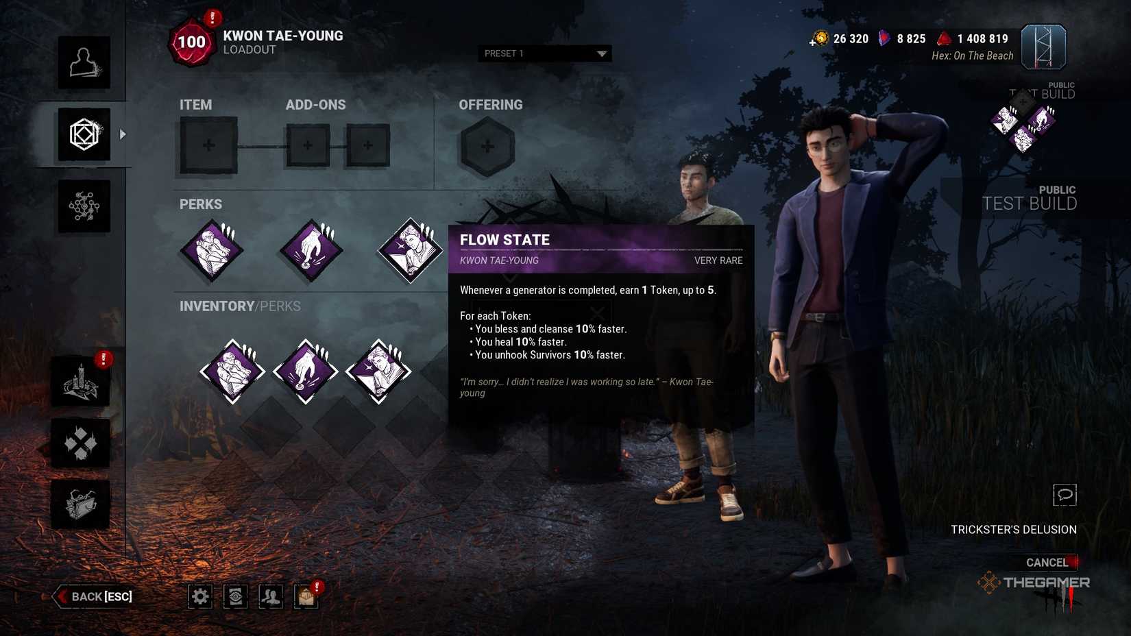 Best Perk Builds For Kwon Tae-Young In Dead By Daylight