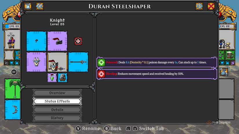 What Do All Stats, Buffs, And Debuffs Do In Dwarves: Glory, Death And Loot?