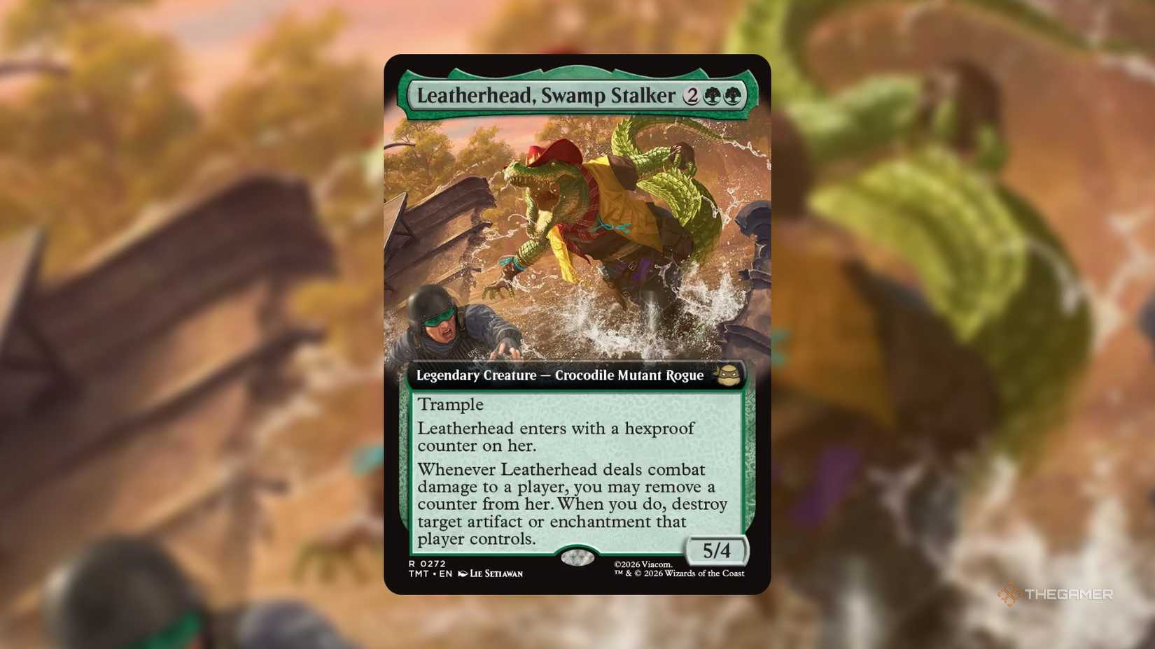Here Are The 5 Best Green Cards From MTG TMNT