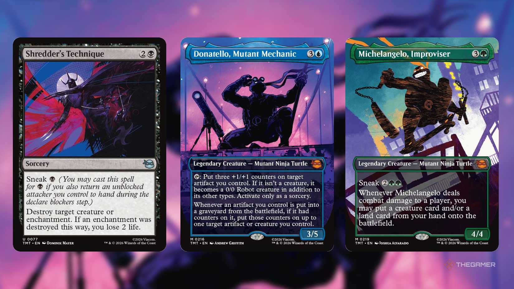 Here Are The TMNT MTG Cards You Want To Find