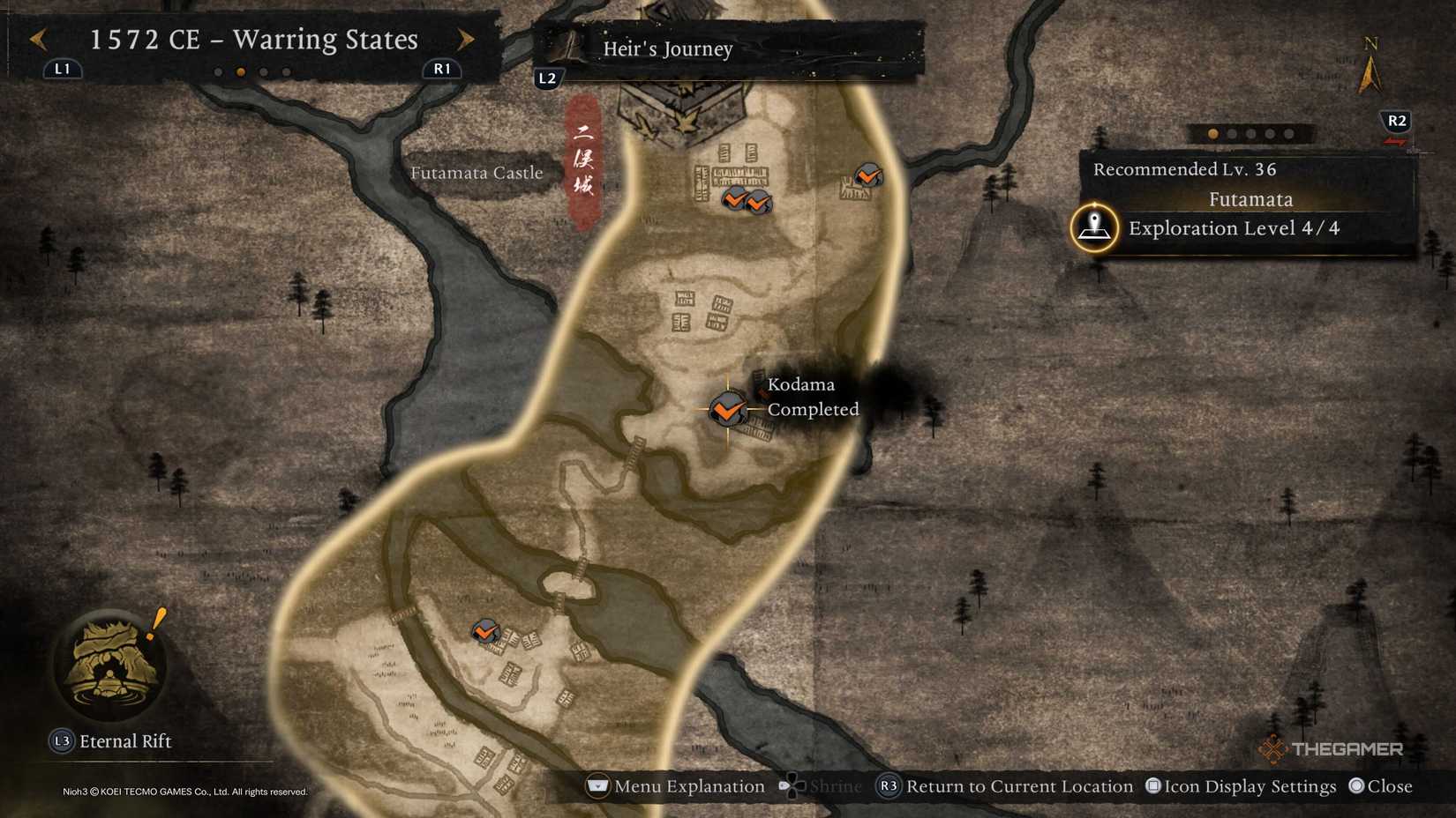 How To Find Every Warring States Kodama In Nioh 3