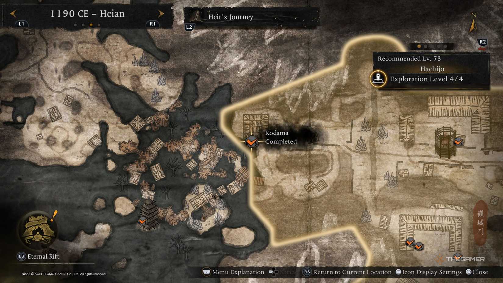 How To Find Every Heian Kodama In Nioh 3