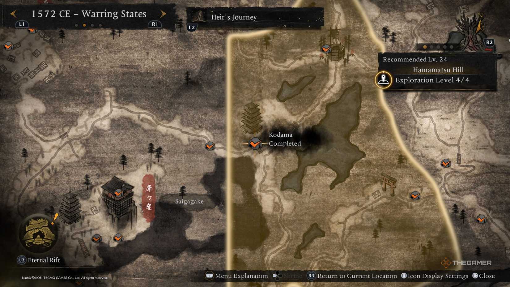 How To Find Every Warring States Kodama In Nioh 3