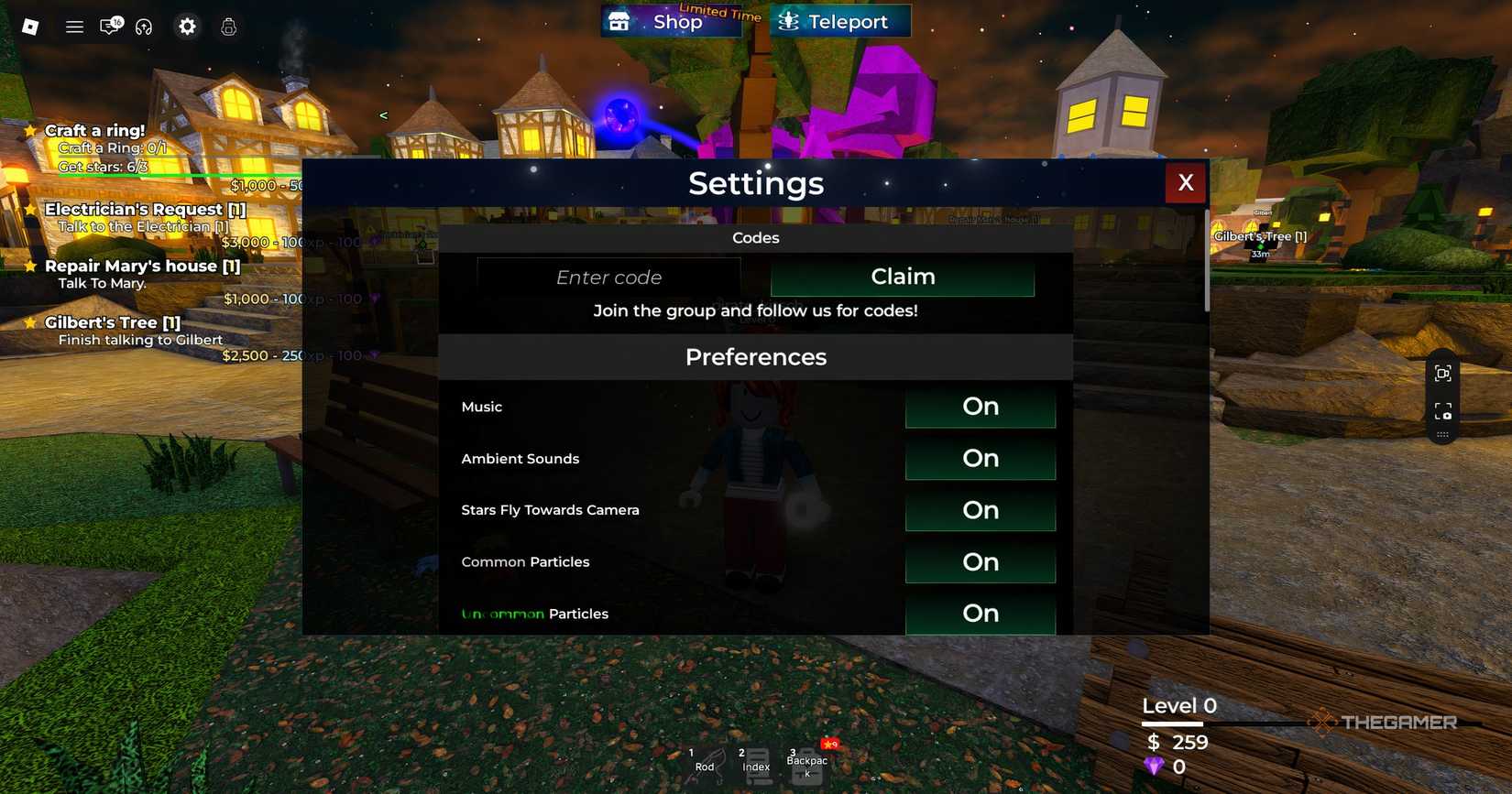 All Active Star Fishing Codes And How To Redeem Them In Roblox