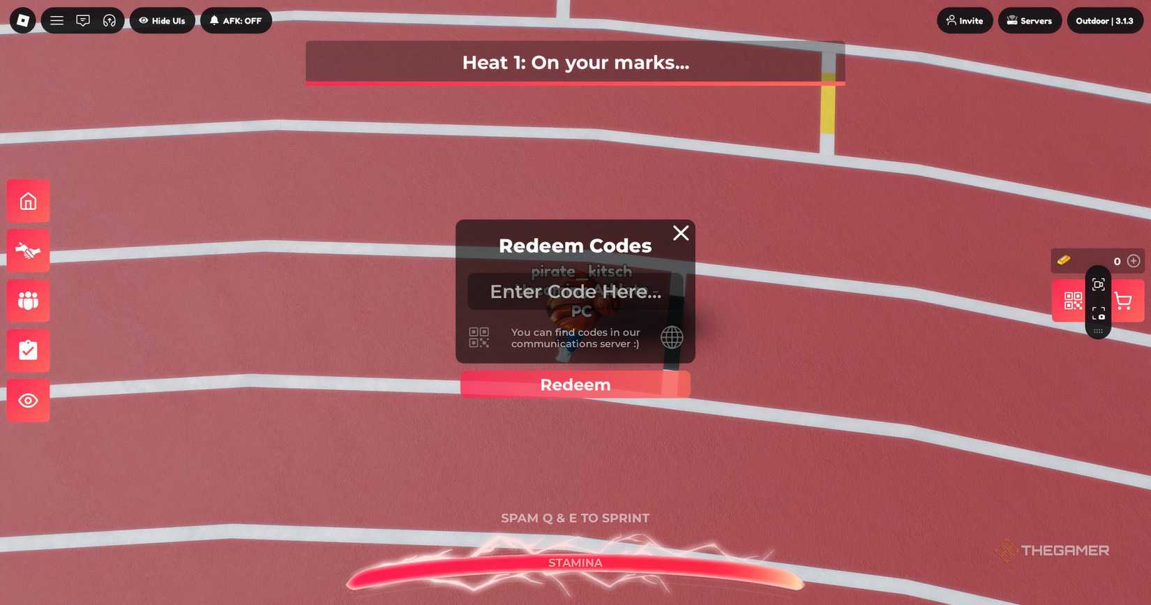 All Active Track And Field Infinite Codes And How To Redeem Them In Roblox