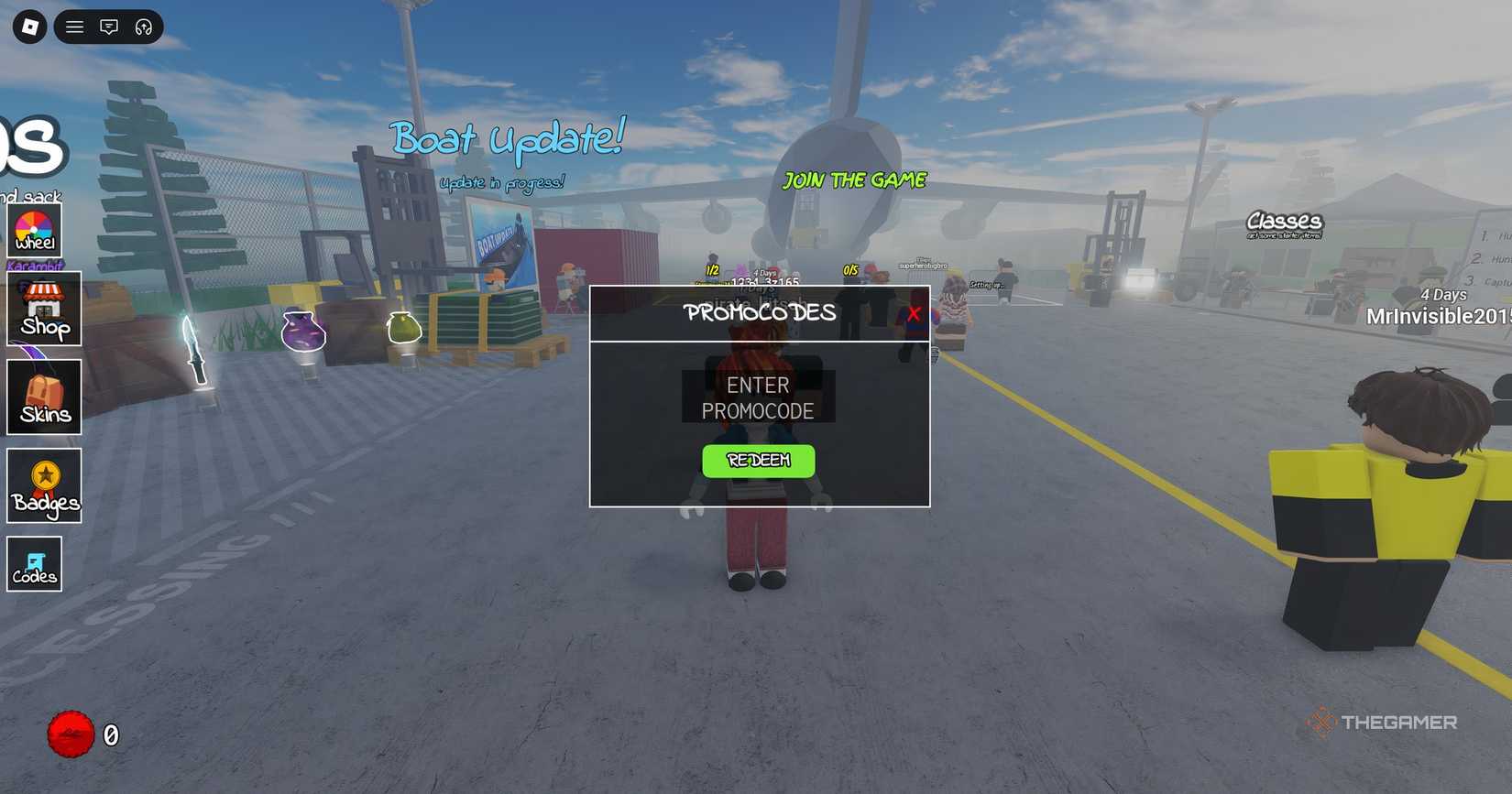 All Active 50 Days On A Raft Codes And How To Redeem Them In Roblox