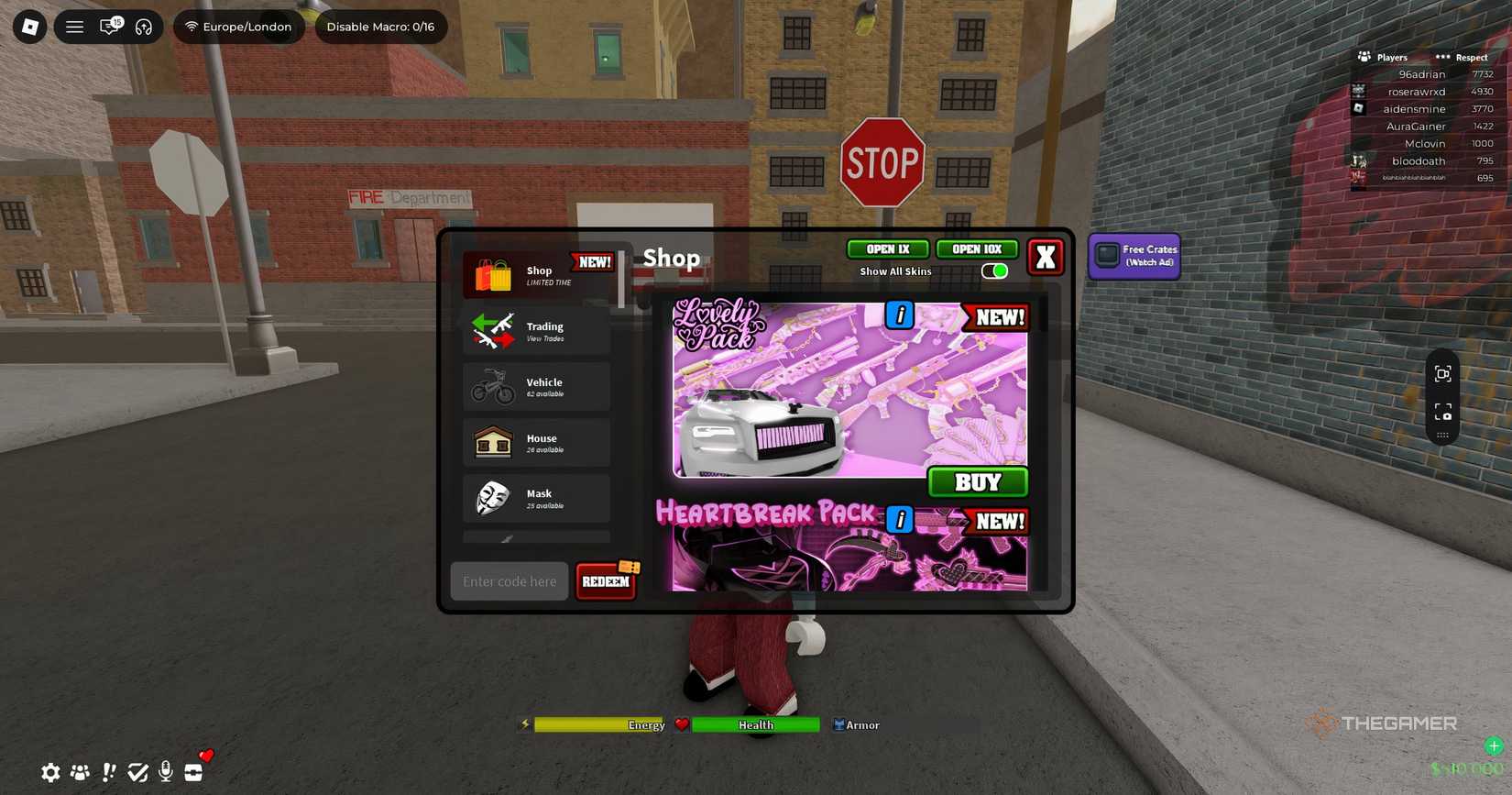 All Active Da Hood Codes And How To Redeem Them In Roblox