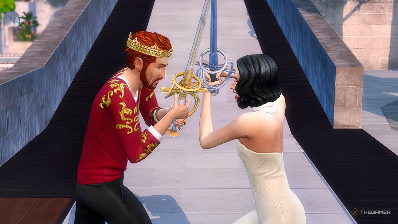 How To Increase The Swordsmanship Skill In The Sims 4: Royalty & Legacy
