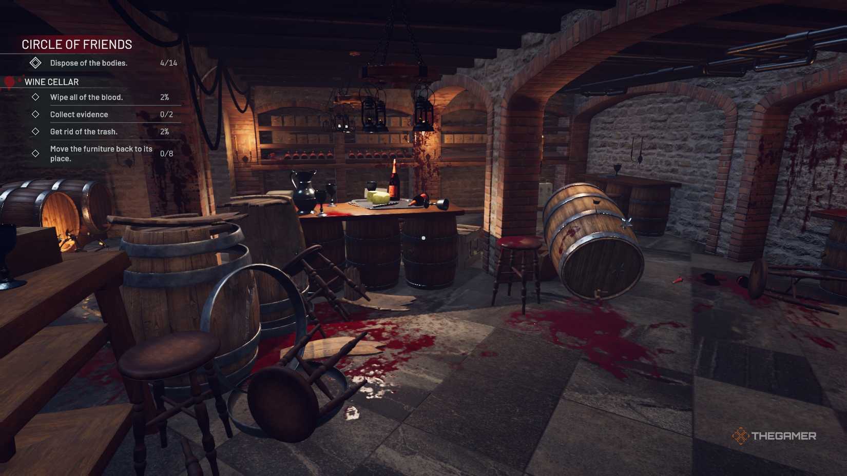 Procédure pas à pas complète du Cercle d'Amis dans Crime Scene Cleaner ...