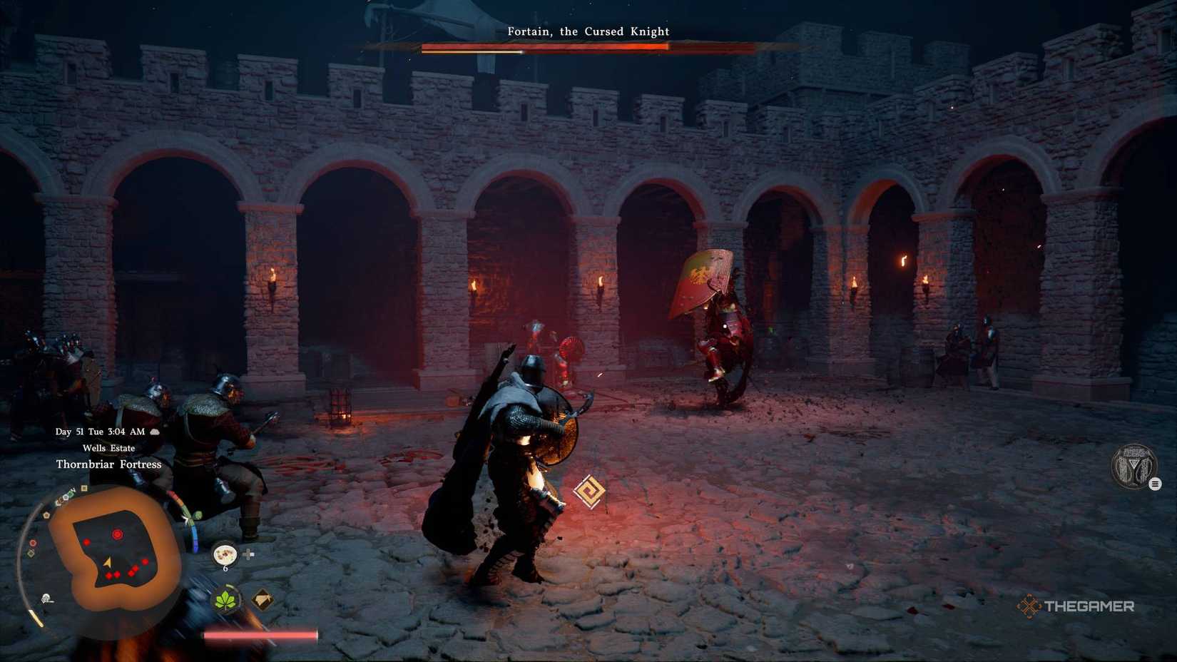 How To Defeat Fortain, The Cursed Knight In Crimson Desert