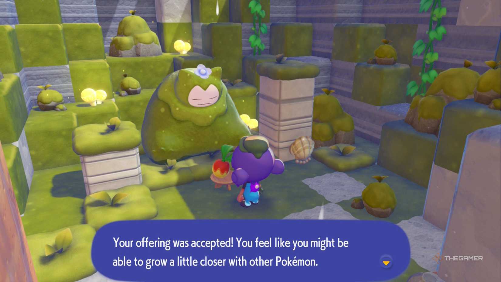 All Mosslax Offerings And Buffs In Pokemon Pokopia