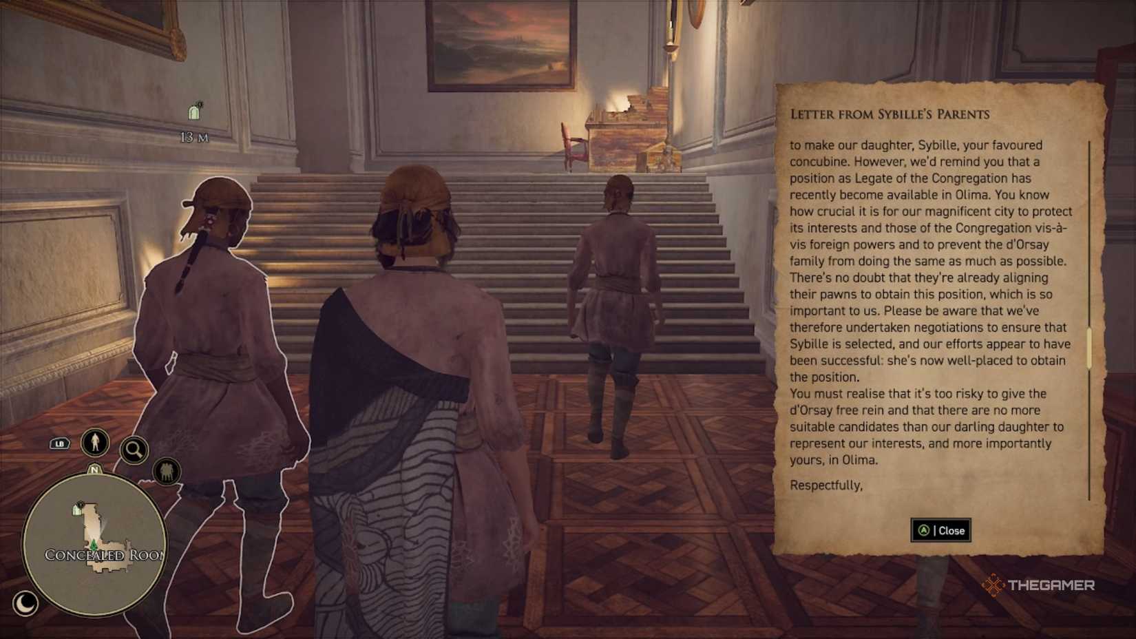 Who To Choose For Sybille's Home Protector Companion Quest In GreedFall ...