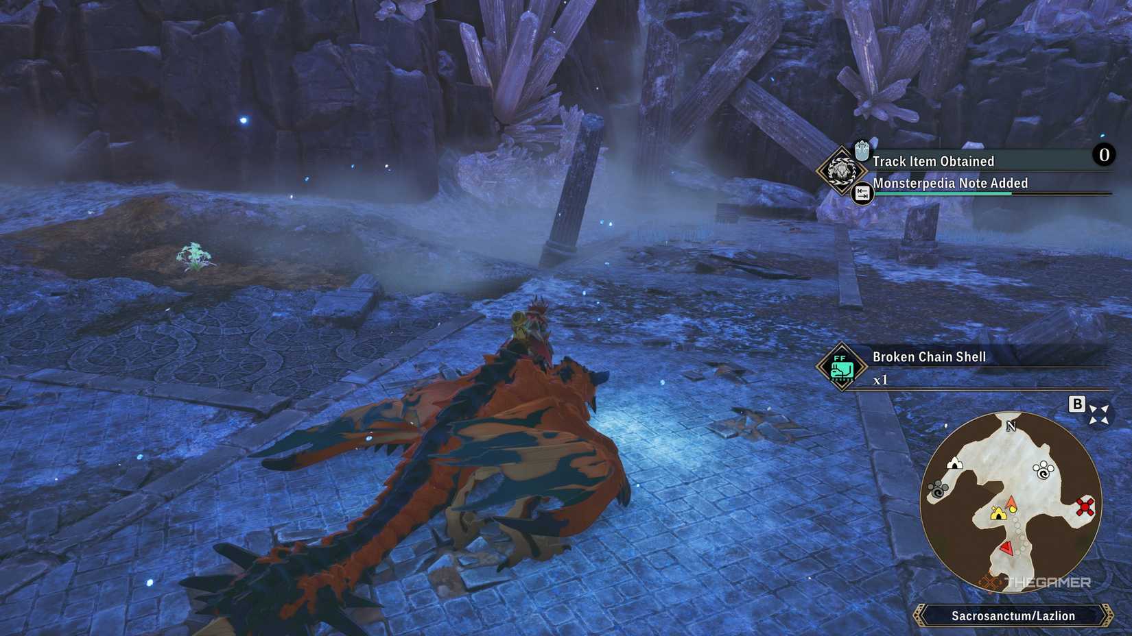 Where To Find All Track Items In Serathis In Monster Hunter Stories 3