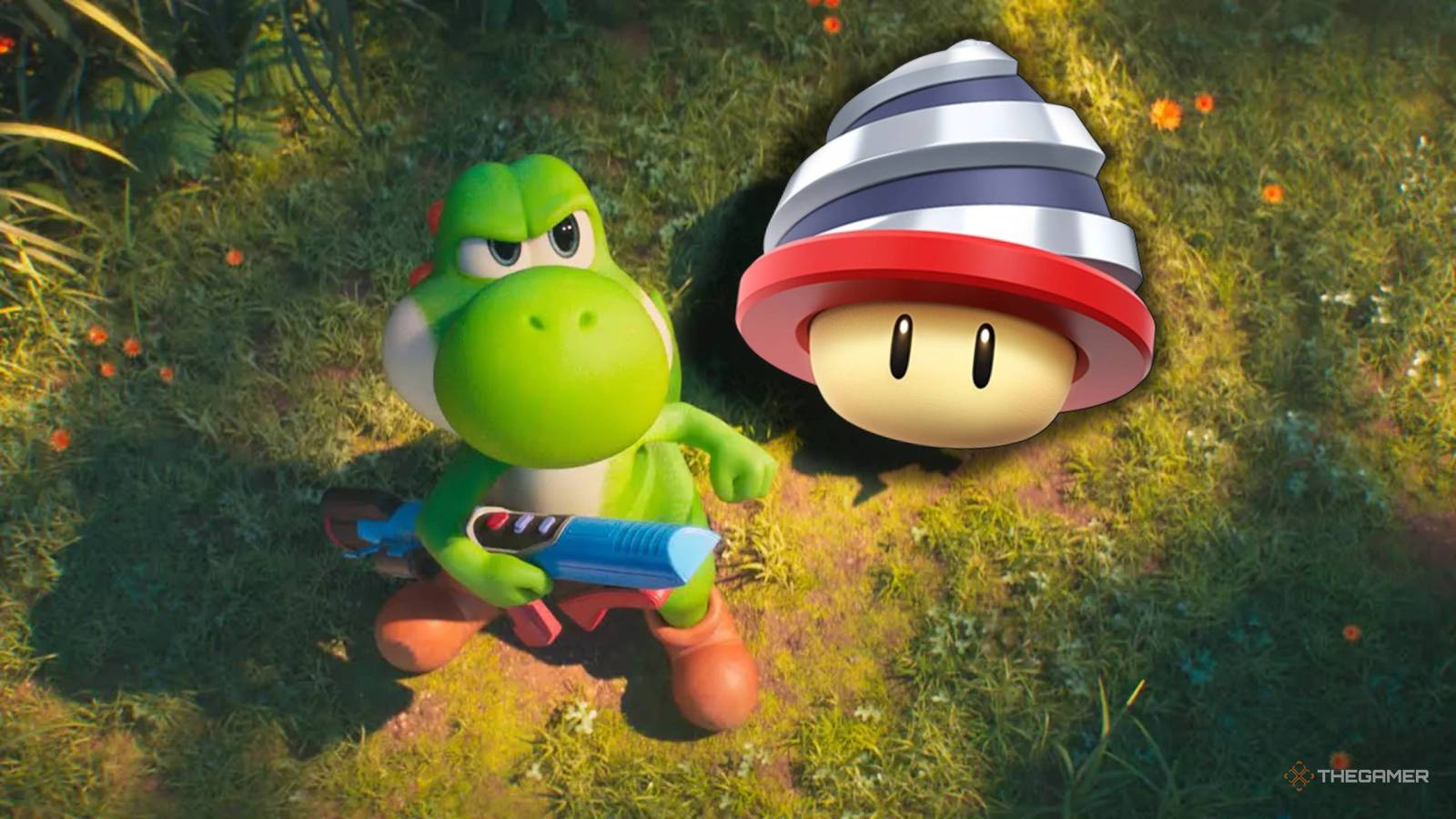Super Mario Galaxy Movie Trailer Sparks Debate Over Drill Mushroom Cameo