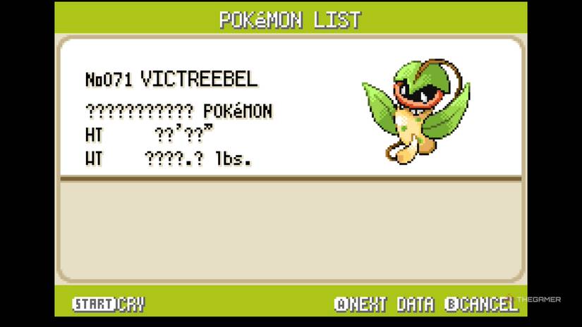 Le Pokémon de type Poison le plus puissant en FireRed et LeafGreen ...