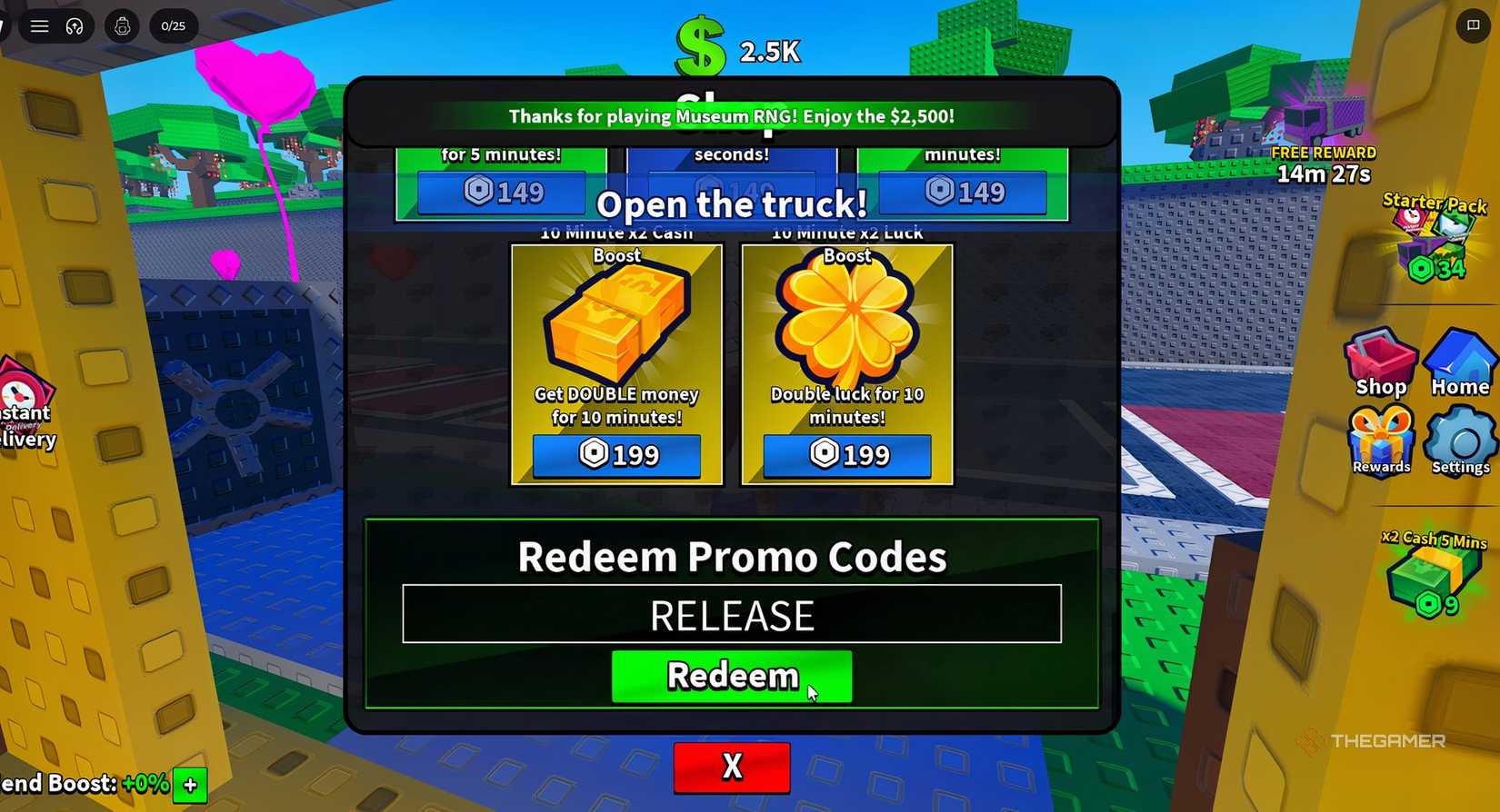 All Active Museum RNG Codes And How To Redeem Them In Roblox