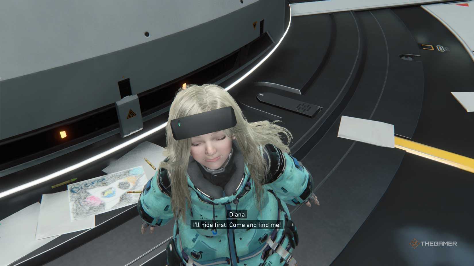 How To Play Hide-And-Seek In The Shelter With Diana In Pragmata.