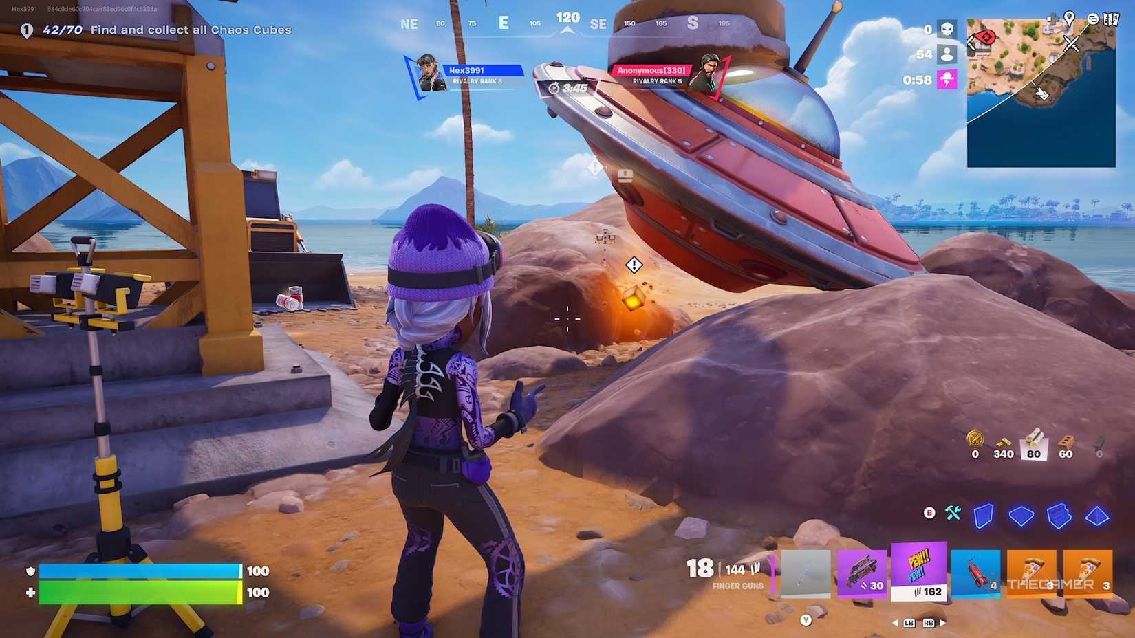 Where To Find All Chaos Cubes In Fortnite Chapter 7 Season 2