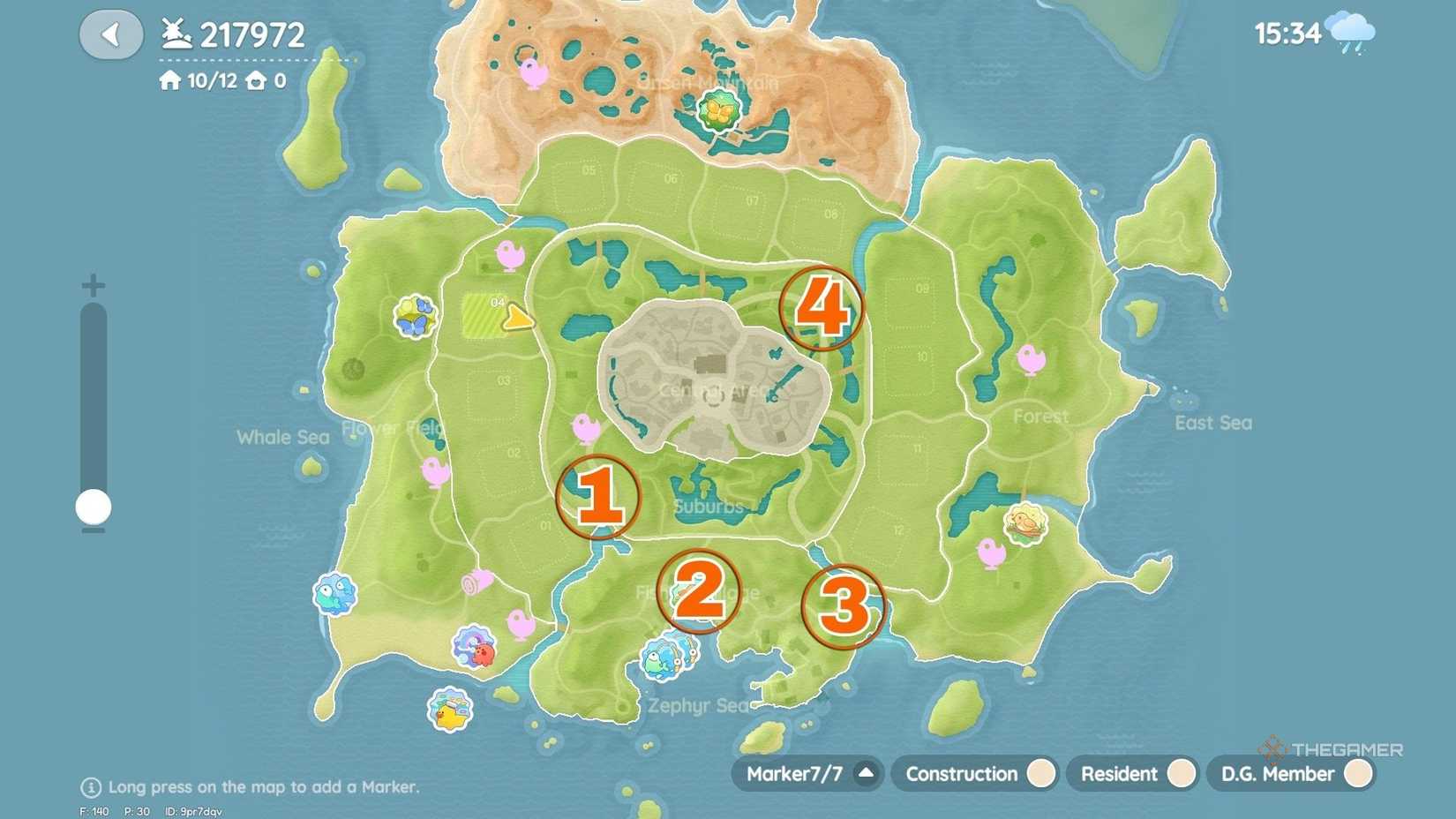 All Purple Punk Clothing Golden Bubble Locations In Heartopia