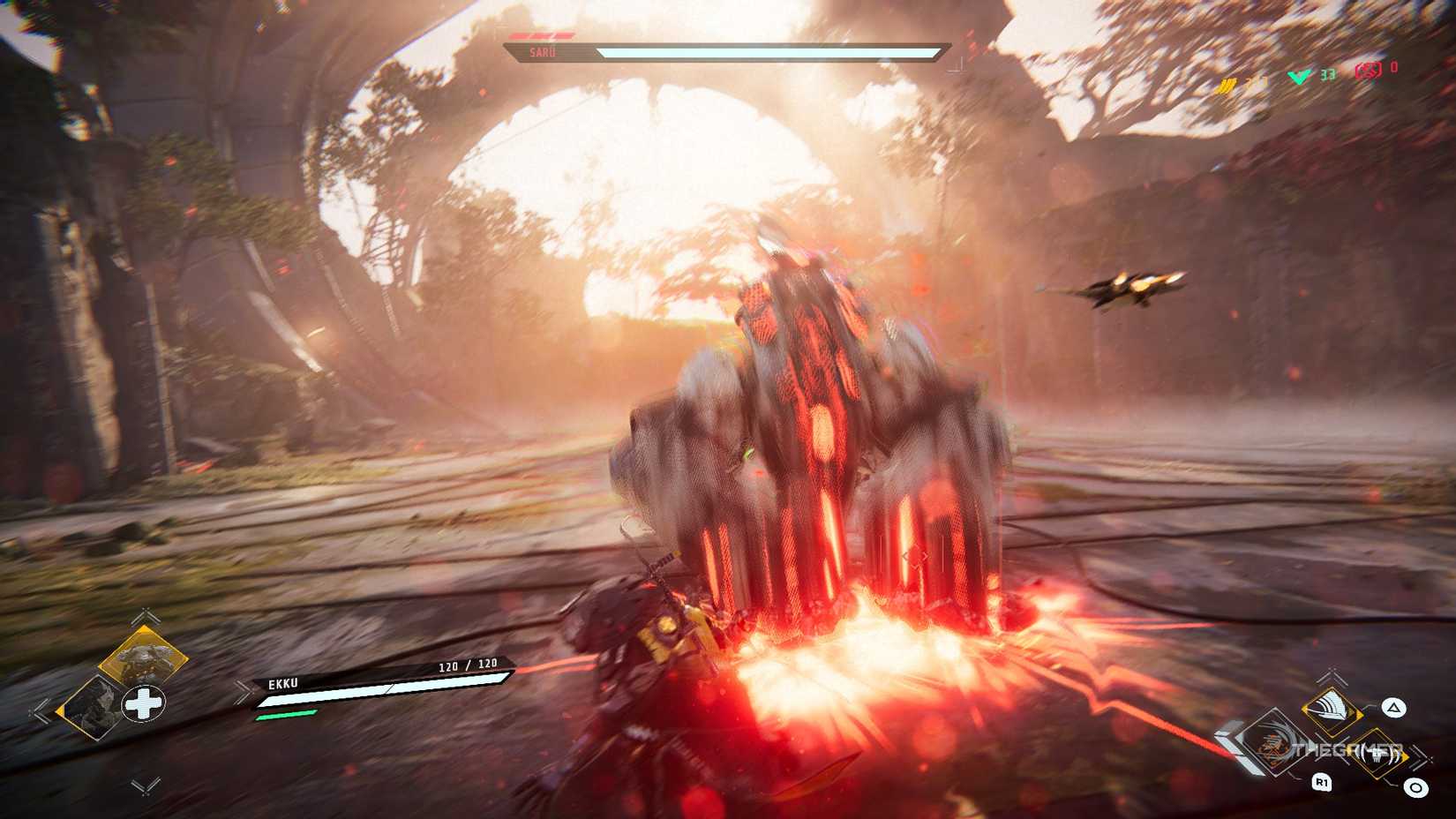 How To Defeat Saru In Morbid Metal