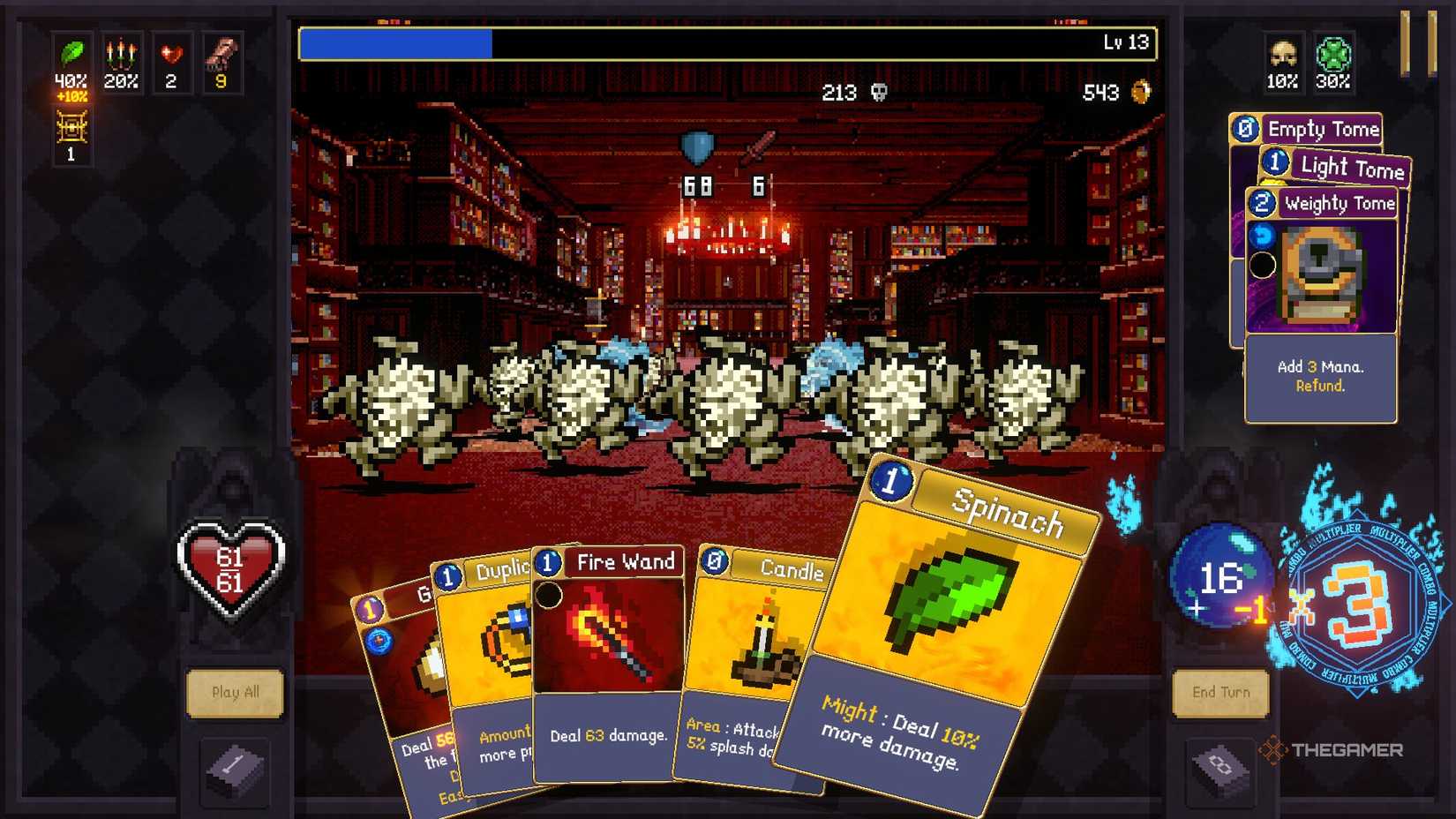 How To Make Combos In Vampire Crawler