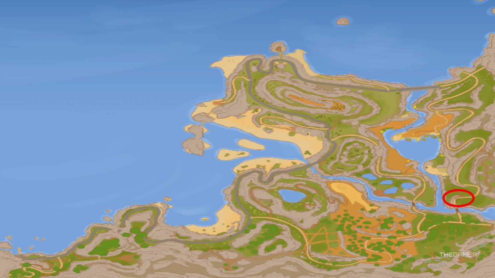 Outbound: Cap 'N Snap Blueprint Location Guide