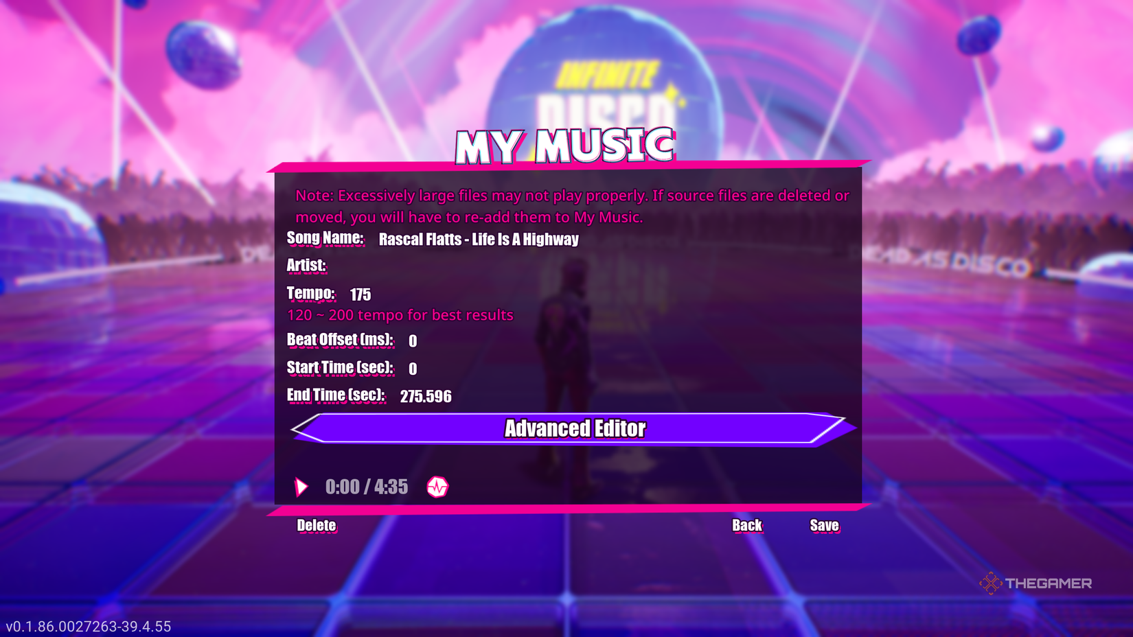How To Import Your Own Music Into Dead As Disco