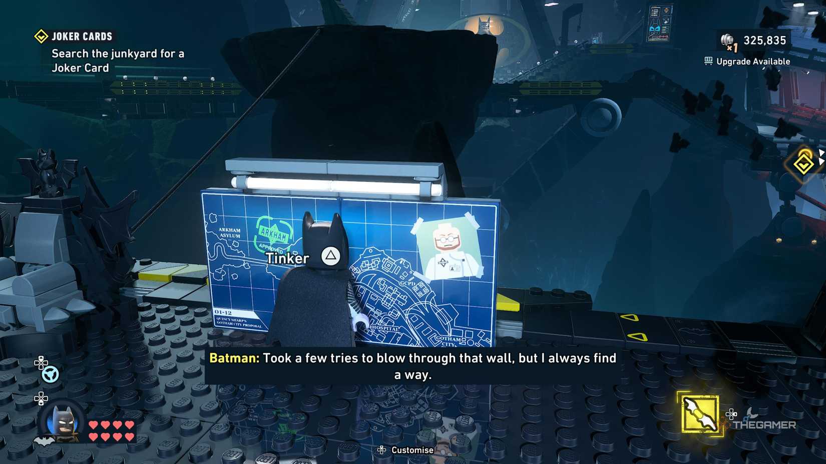 Lego Batman: Legacy Of The Dark Knight Pokes Fun At Arkham City Easter Egg