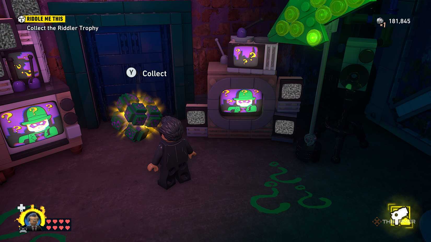 How To Complete All Riddler Puzzle Challenge Rooms In Lego Batman ...