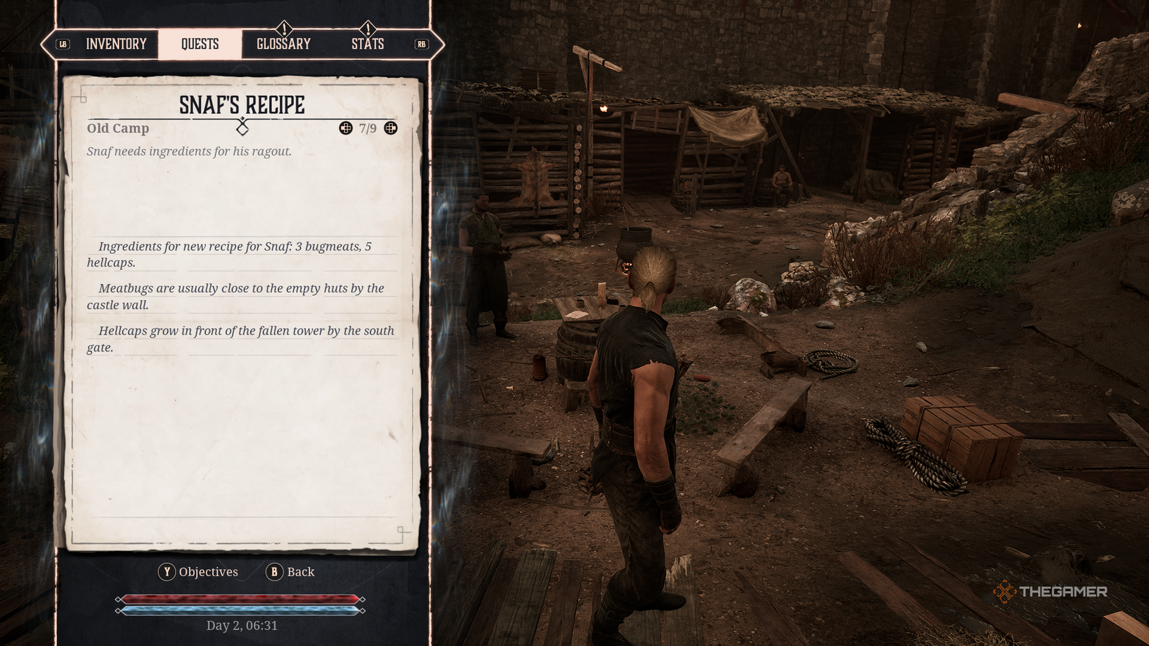 How To Get Ingredients For Snaf's Recipe In Gothic 1 Remake