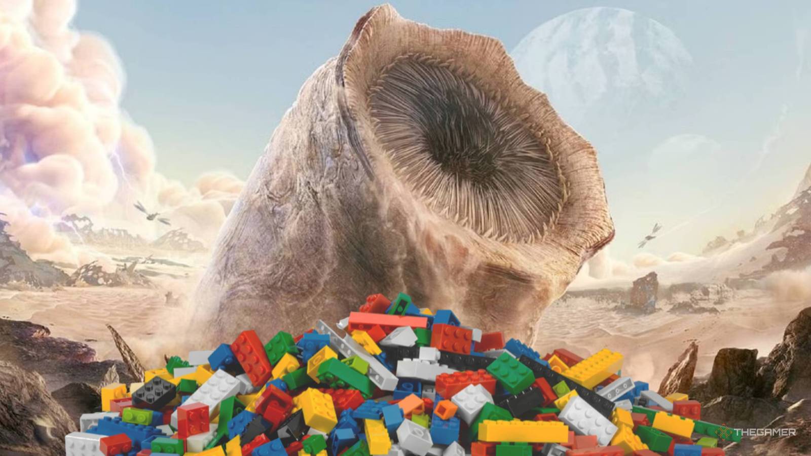 Dune's Next Lego Set Is Reportedly Going To Be A Giant Sandworm